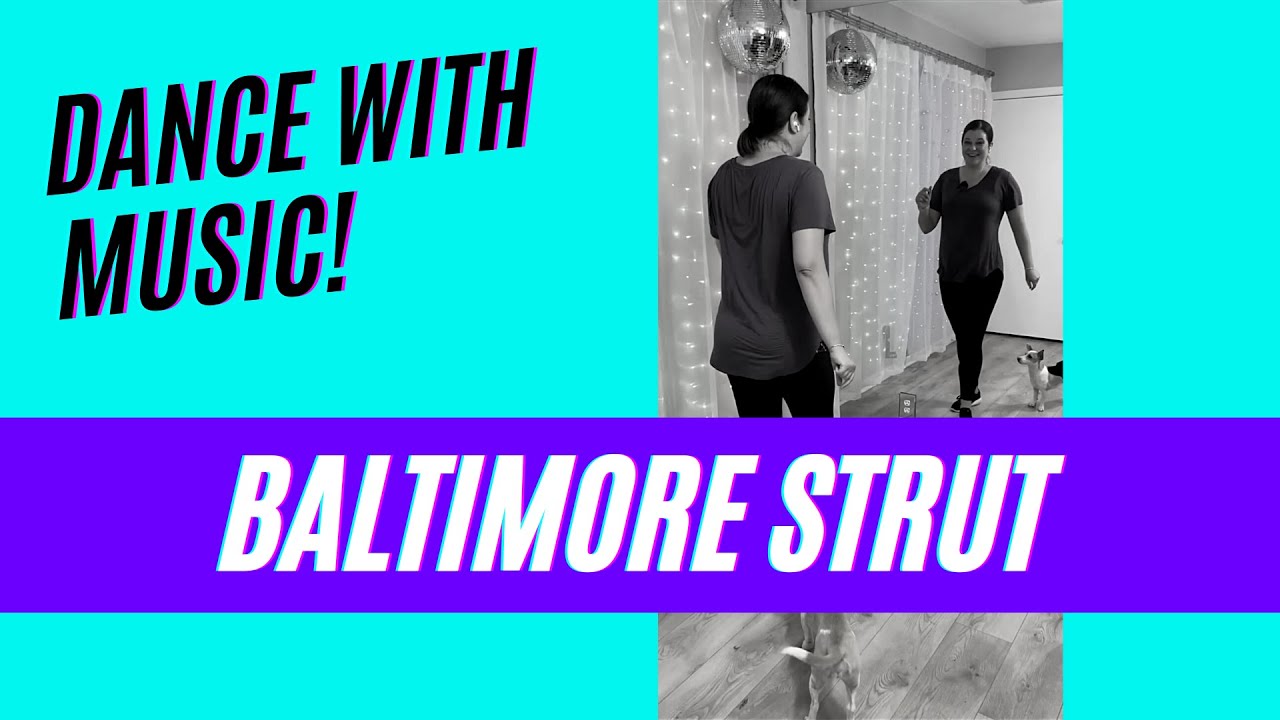 😎 BALTIMORE STRUT 😎 Dance | Easy Dance for Beginners - YouTube