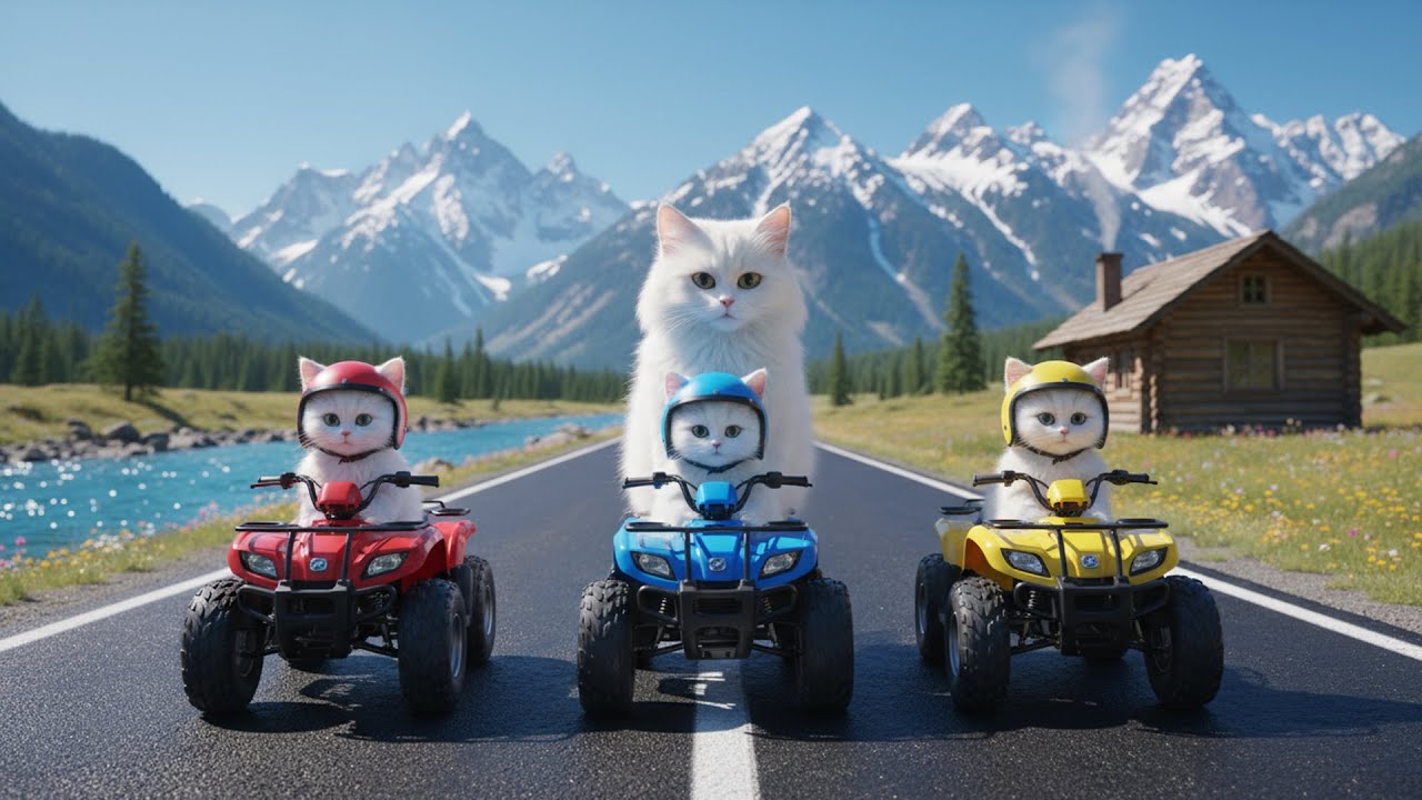 Colorful Cats at Work 🐾 | Cats Helping People, Helpful Cats in Daily ...