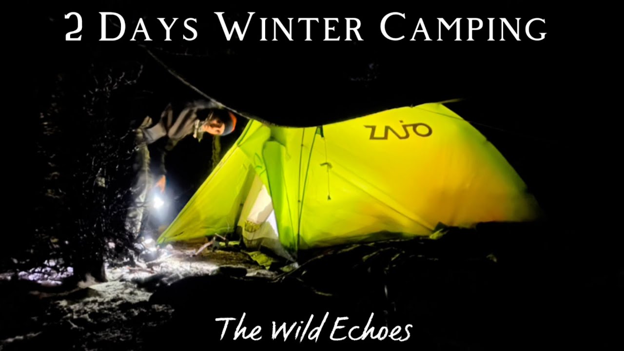 2 Days Winter Camping - Mount Helmos - YouTube