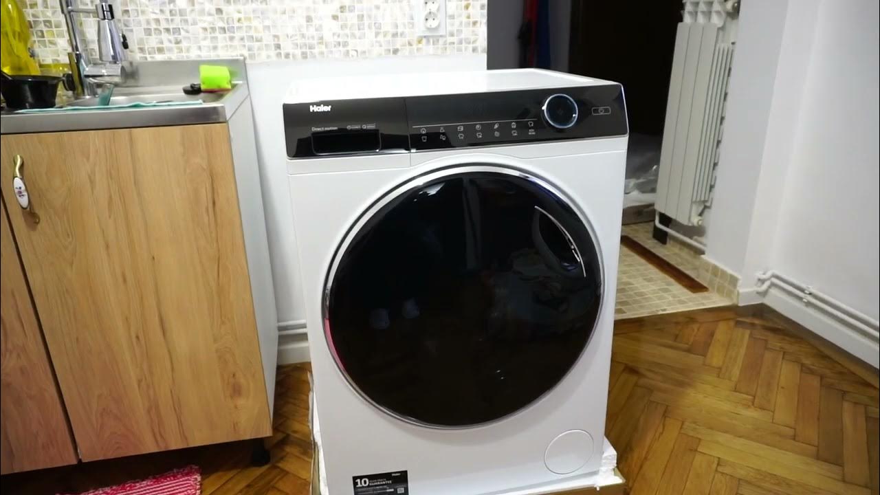 Haier HW80-B14979 Washing Machine Unboxing Review - YouTube