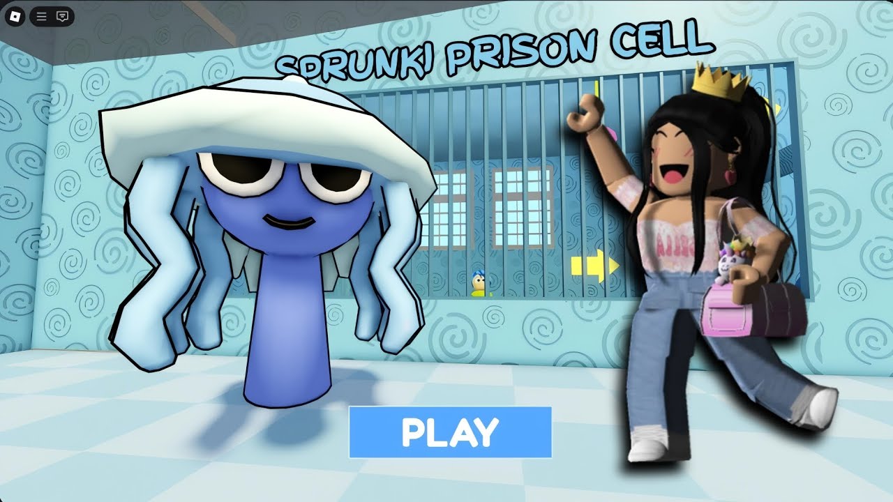 BLUE SPLANKI PRISON RUN! (OBBY!) FULL GAMEPLAY - YouTube