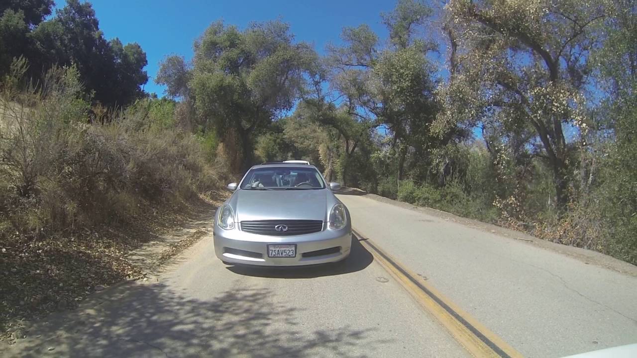 3rd Gen Eclipse & G35 Canyon Run - YouTube
