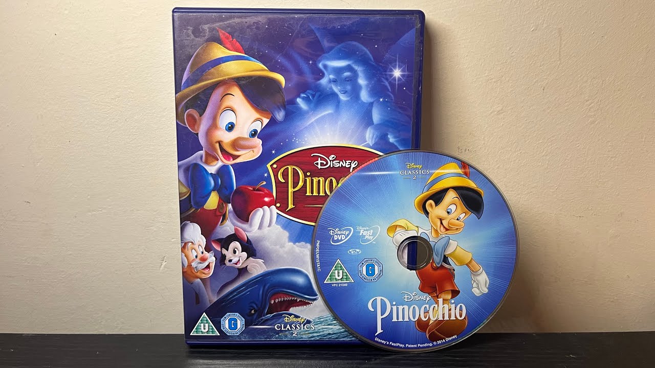 Pinocchio (UK) DVD Unboxing - Disney Classics - YouTube