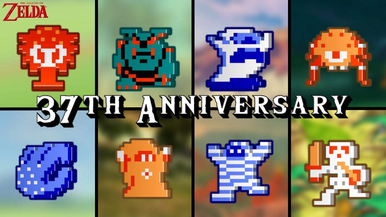 The Legend of Zelda (1986) - All Enemies - YouTube