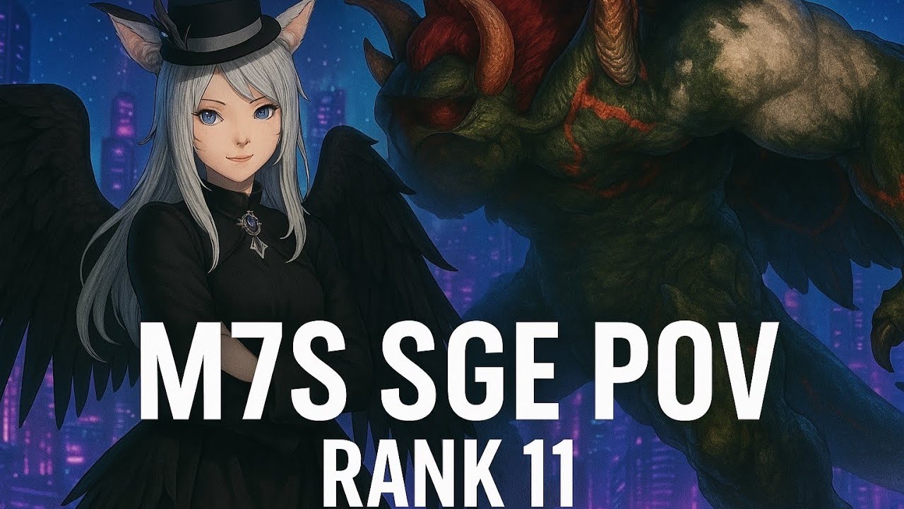 FFXIV AAC M7S Savage – Healer POV | Insane DPS Wall, Rank 11 SGE Clear ...