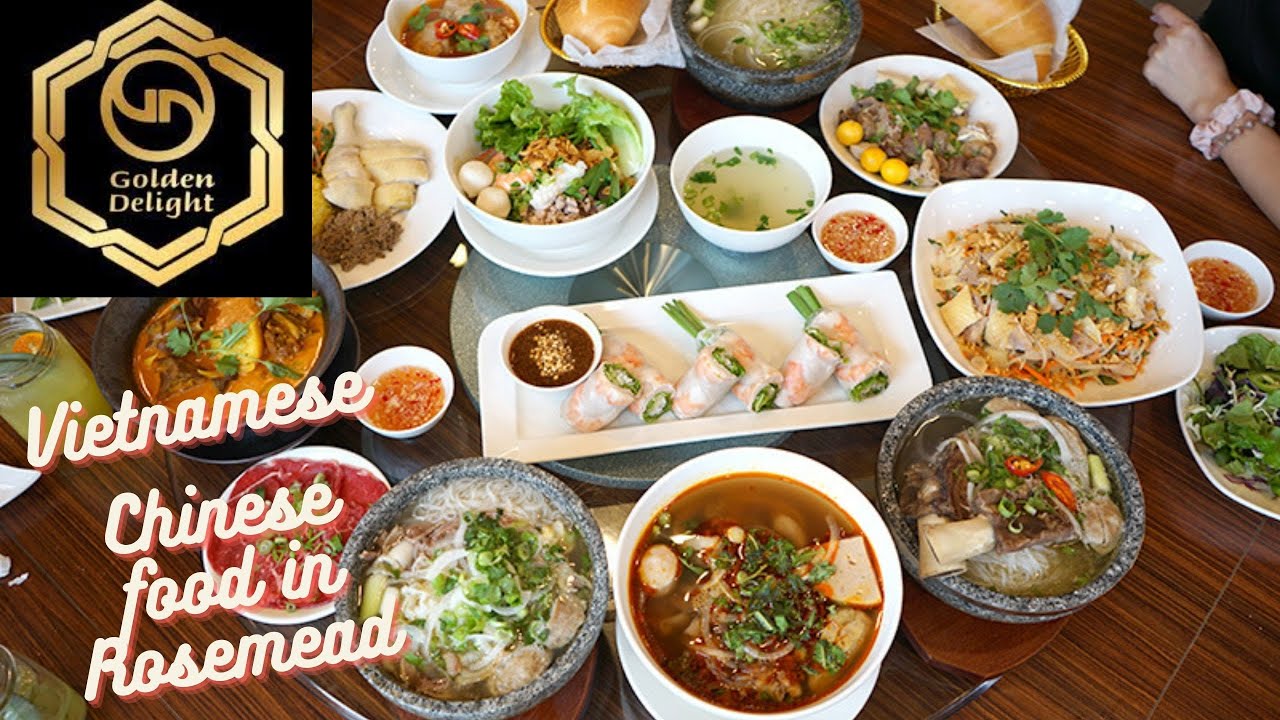 Vietnamese and Chinese fusion restaurant Golden Delight in Rosemead ...