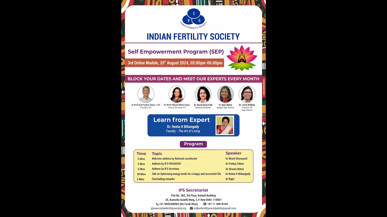 Self Empowerment Program (SEP) | Optimizing Energy Levels For A Happy ...