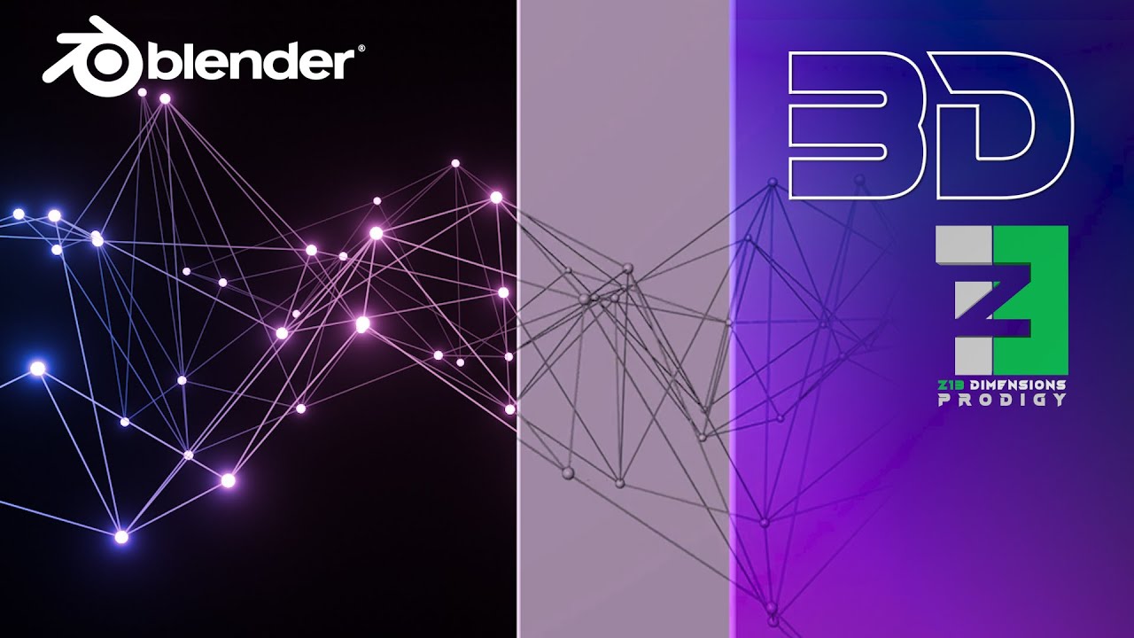 PLEXUS DESIGN - PRACTICE (3D Animation) #blender - YouTube