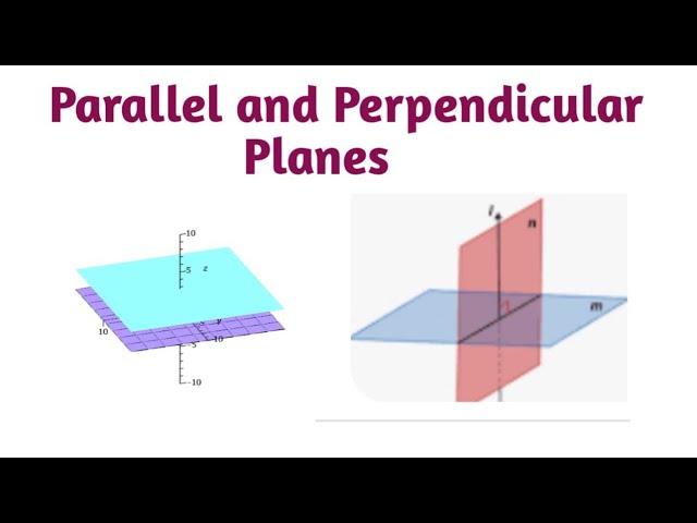 Perpendicular Plane