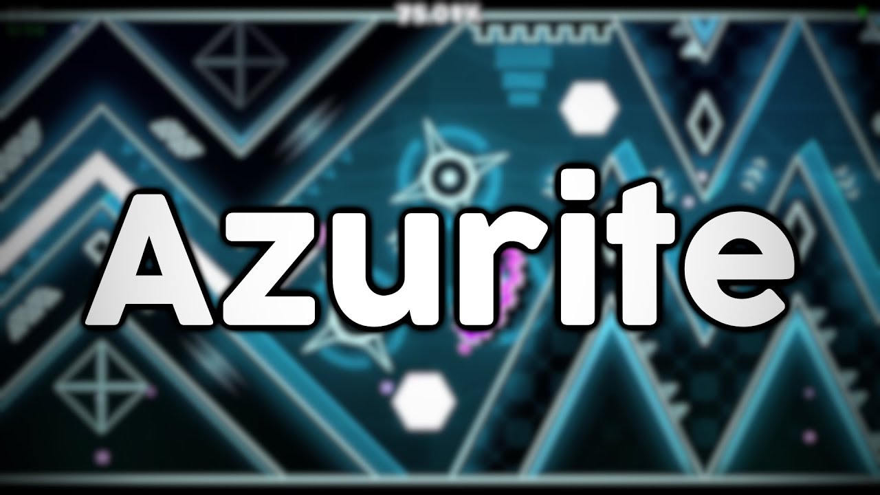 Azurite by Sillow 100% (Extreme Demon) | Geometry Dash - YouTube
