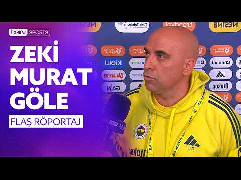 Fenerbahçe - Eyüpspor Maç Sonu Teknik Sorumlu Zeki Murat Göle'nin Açıklamaları