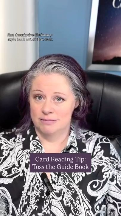 Card Reading Tip: Toss the Guide Book - YouTube