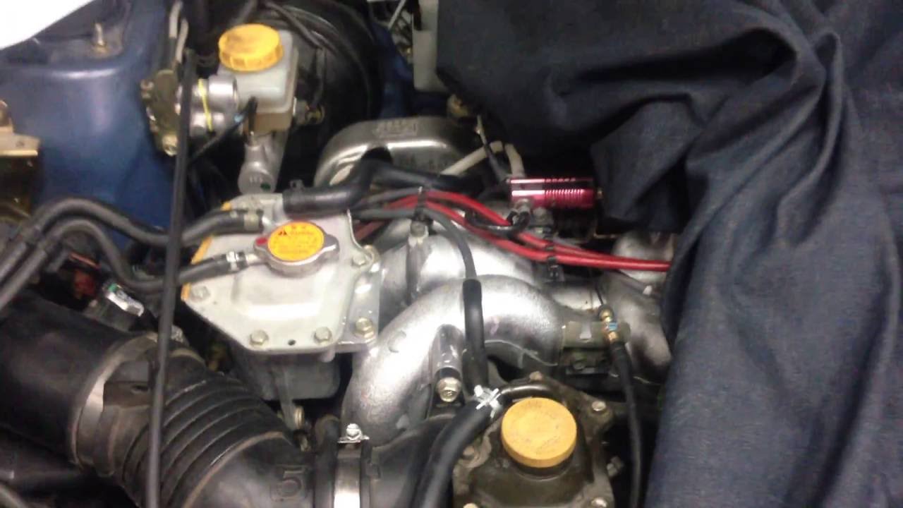 Subaru GC8 MY99 MY00 air intake traps and tips - YouTube