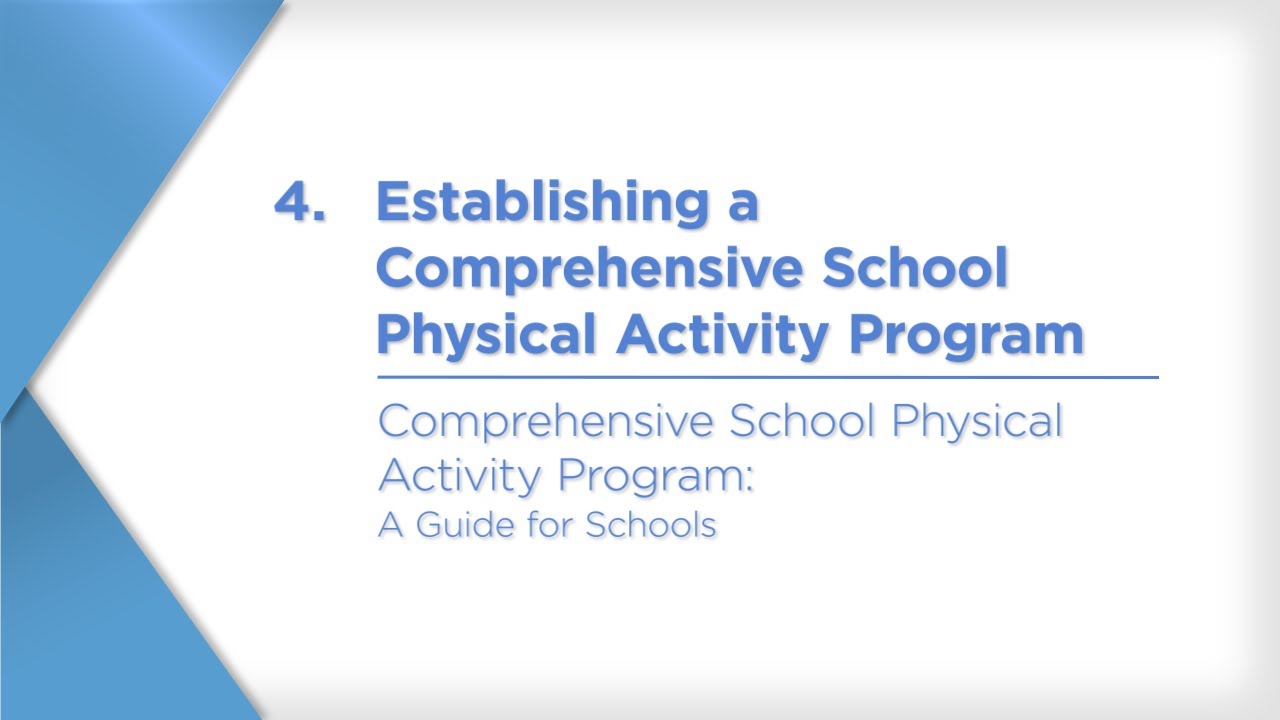 Comprehensive School Physical Activity Programs: A Guide for Schools ...