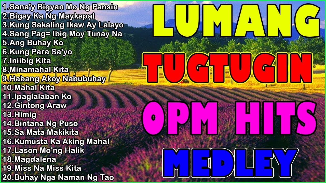 Mga Lumang Tugtugin 60s 70s 80s 90s | Pure Tagalog Pinoy Old Love Songs ...
