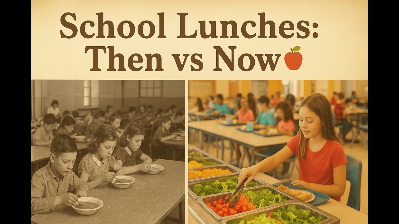 How American School Lunches Changed Over Time - YouTube