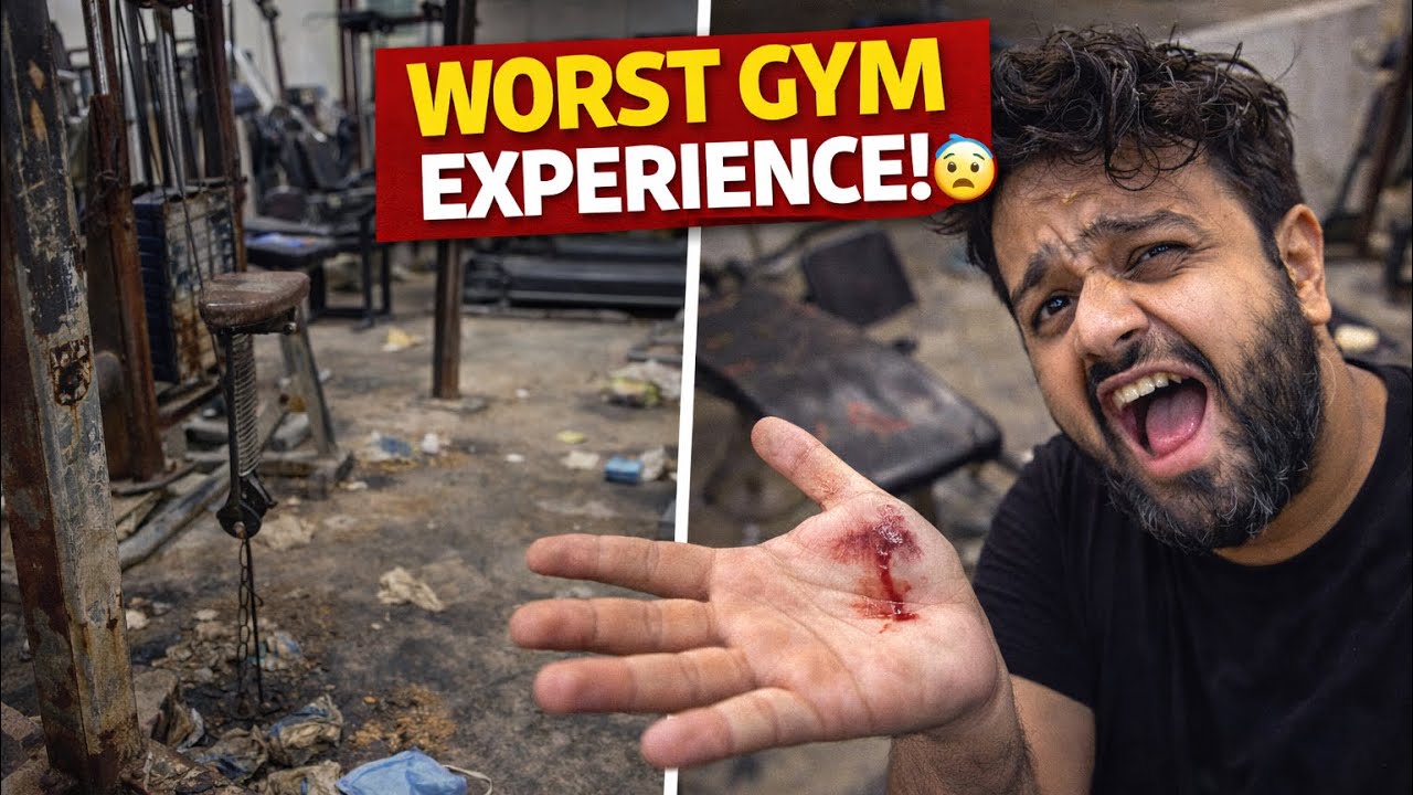 Worst Gym Experience in Bellary 😱 | Broken Machines, Injury ...
