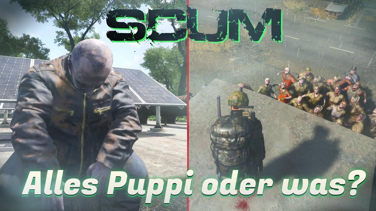 SCUM | Massig Zombies und Horror im Bunker - YouTube