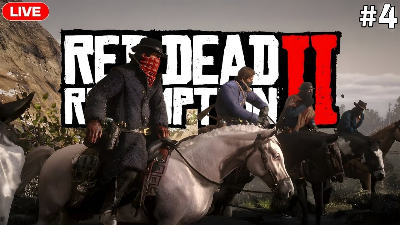 DAY 4 Red Dead Redemption 2 Gameplay Part 4 || Hindi Gameplay ARTHUR ...