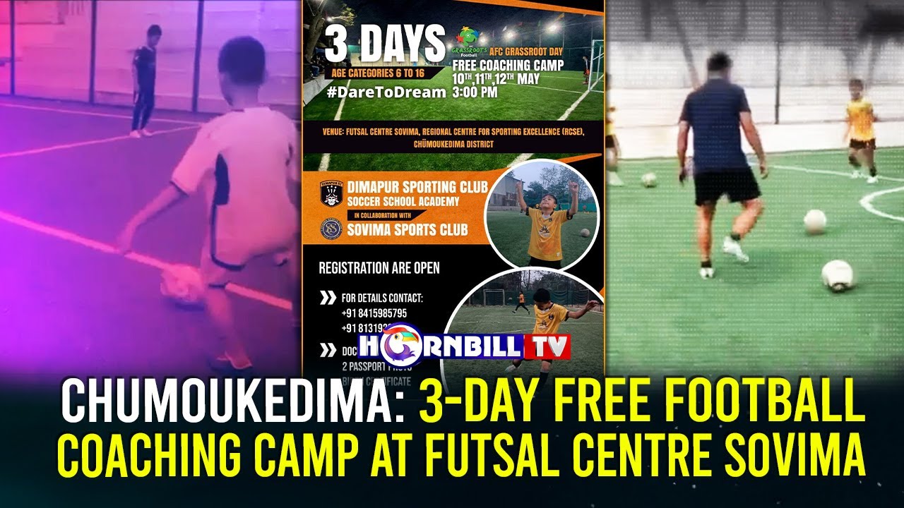 CHUMOUKEDIMA: 3-DAY FREE FOOTBALL COACHING CAMP AT FUTSAL CENTRE SOVIMA ...