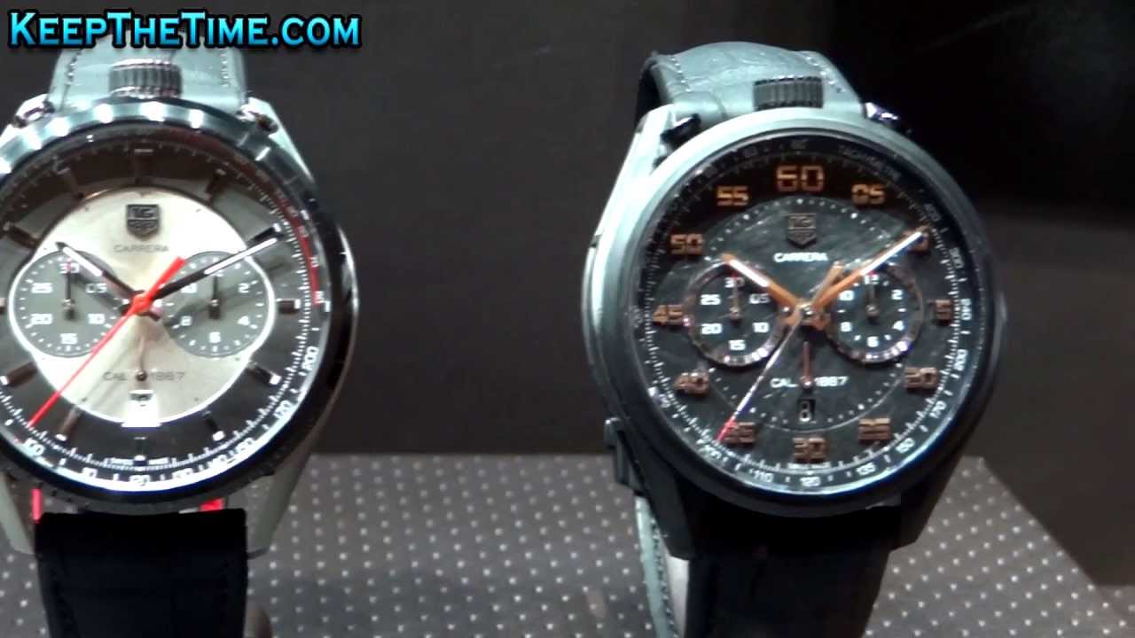 Tag Heuer Bullhead Carrera Calibre 1887 Jack Heuer Edition - YouTube