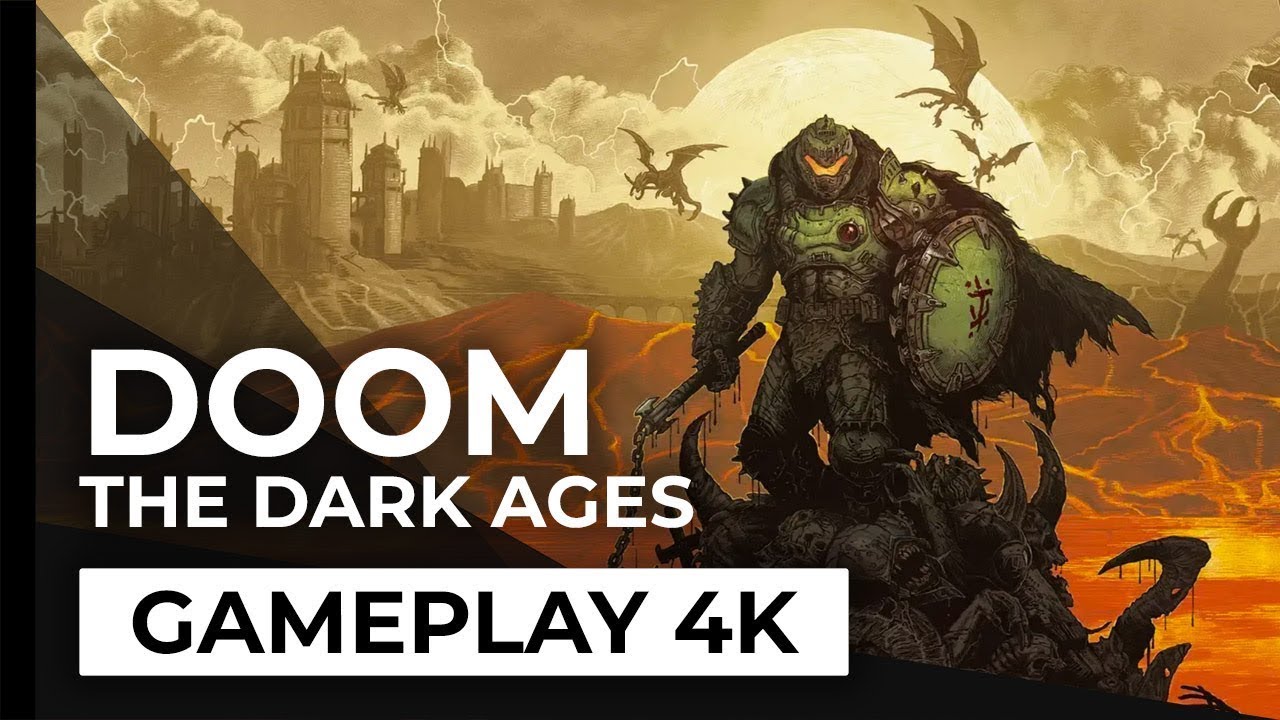 15 minutes of DOOM : The Dark Ages 4K gameplay with open level, Atlan ...