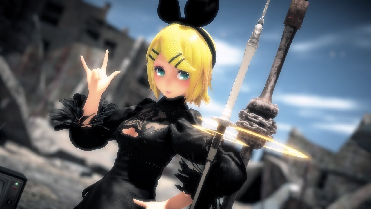 【MMD】TDA Kagamine Rin / リン - ロキ/ROKI - YouTube
