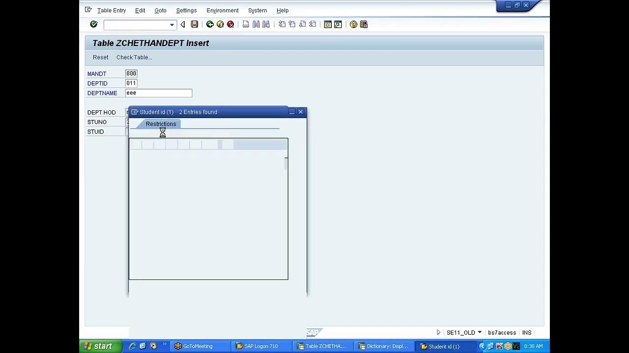 SAP Data Dictionary 2 | Class 6| SAP ABAP - YouTube