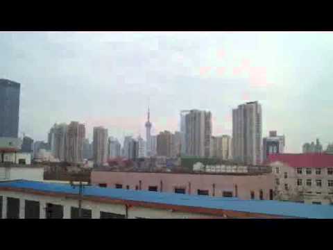 Riding the elevated metro in Shanghai - Line 3 (6 of 7) - YouTube