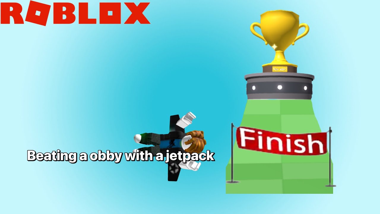 Jetpack obby in roblox - YouTube