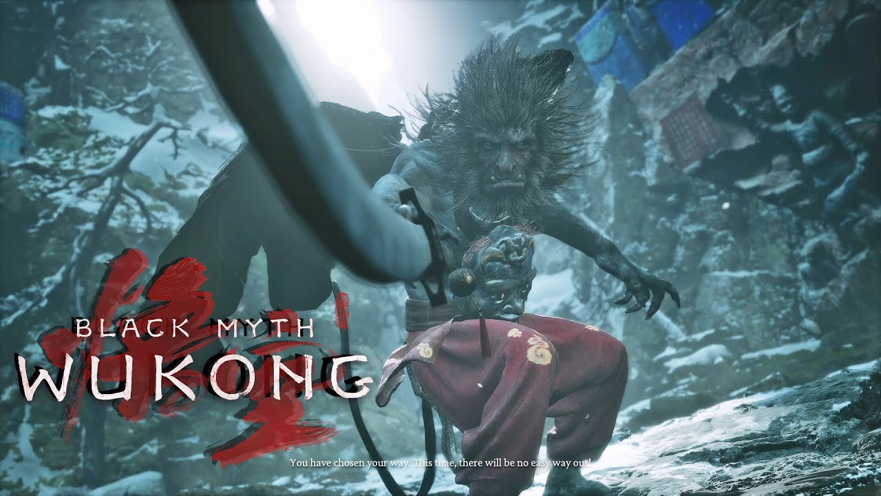 Black Myth Wukong ( Chapter Three : White Snow, Ice Cold ) - Macaque ...