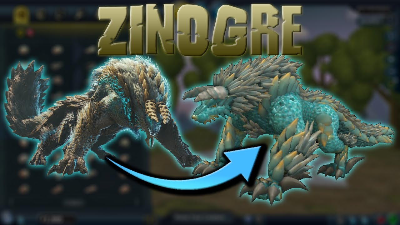Spore Zinogre #monsterhunter - YouTube