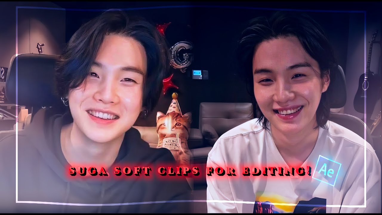 suga soft clips with ( TOPAZ & AE CC 4K ) BIRTHDAY SPECIAL.. - YouTube