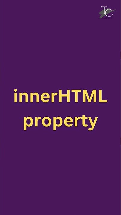 Javascript Output Techniques Part 4 Innerhtml Property Javascript Tutorial In 1 Minutes 7