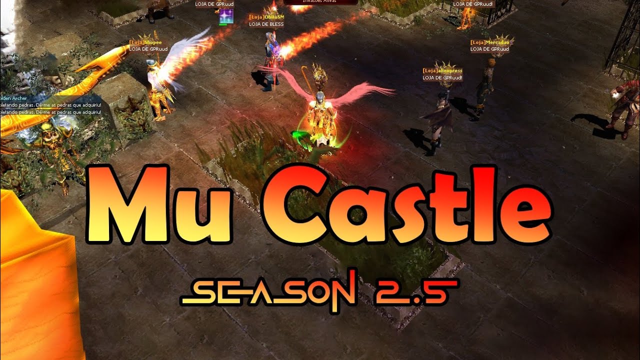 Mu Castle Season 2.5 ( Slow Server ) | Mu Online - YouTube
