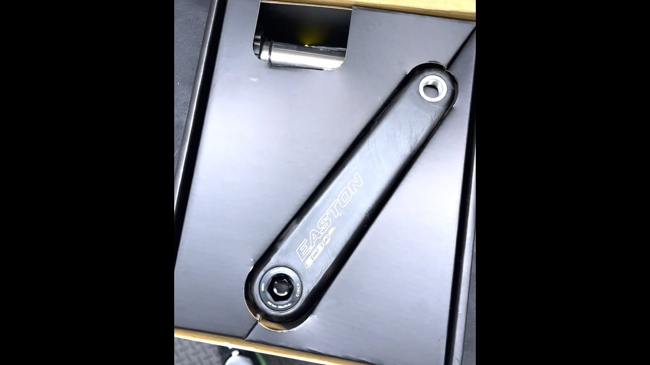 Easton EC90 SL Cranks. Unboxing and weight - YouTube