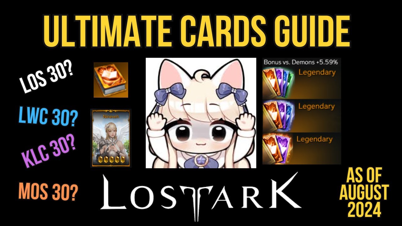 The Ultimate Guide for Cards in Lost Ark (New Player & Veteran Friendly ...
