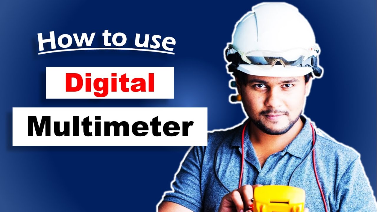 Digital Multimeter use in instrumentation and electrical - YouTube
