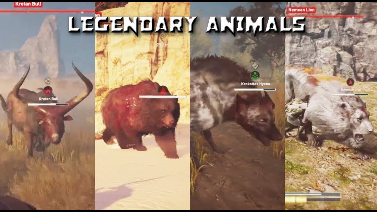 Kassandra - The Beast Slayer - Kill all the Legendary Animals ...