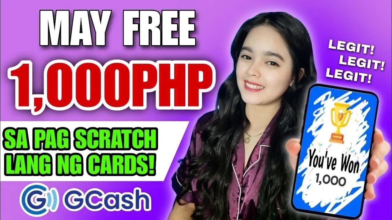 HOW TO EARN FREE 1,000 PESOS FOR GCASH BY SIMPLE SCRATCHING CARD - YouTube