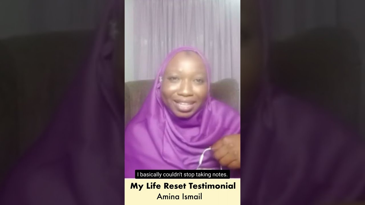 My VGAP Testimony - Amina Ismail - YouTube