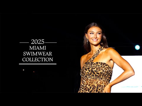 ✨ 2025 MIAMI SWIMWEAR COLLECTION ✨｜4K｜#LINGERIEㅣMiami Swim Week® -The Shows #Maison Hadascha