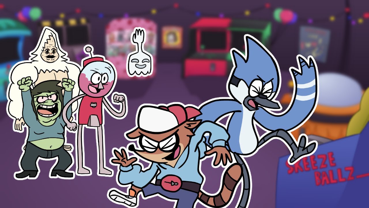 Regular Show Reanimated Collab Scene 56 (Progress + Scene) - YouTube