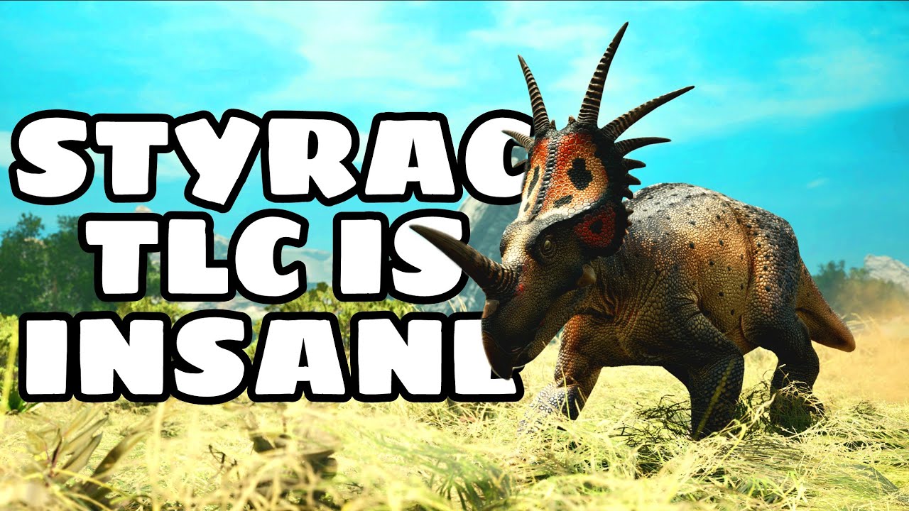 STYRACOSAURUS TLC AND NEW STATS! | Path of titans - YouTube