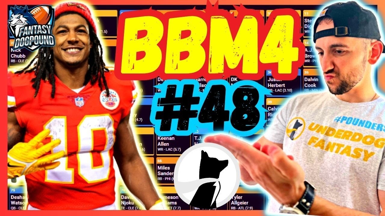 Live BestBall Draft Underdog Fantasy Football | Ep.18 - YouTube