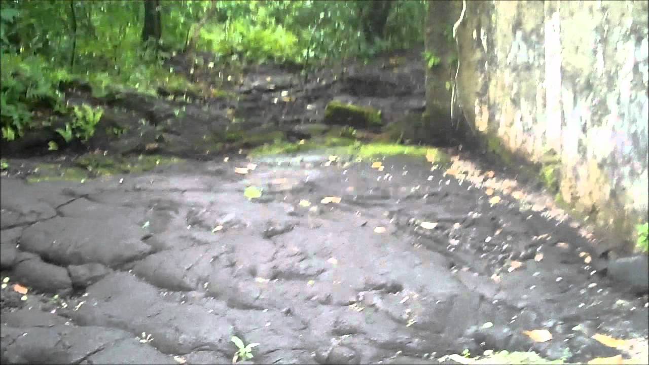 Lava Flows from Mt Matavanu Volcano - Saleaula Lava Fields in Savai'i ...