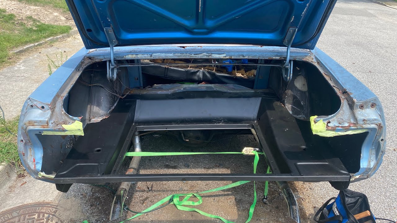 Trunk Floor installation part 2 - YouTube
