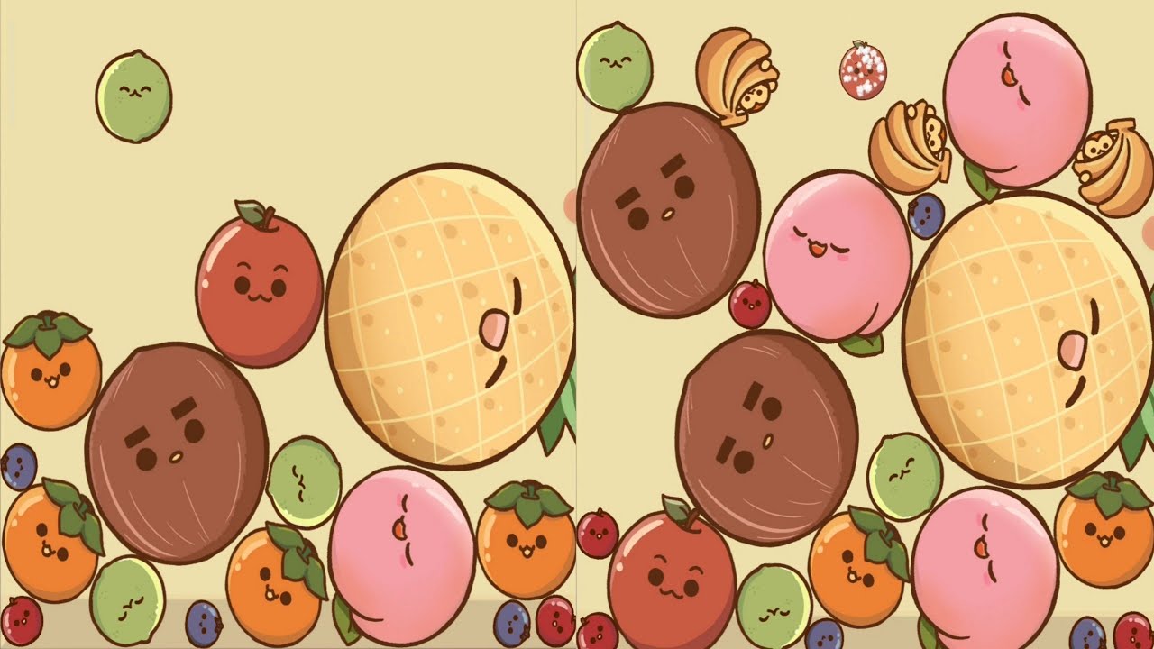 QS Monkey Land Fruit Merge - Watermelon Game, Suika Game - YouTube