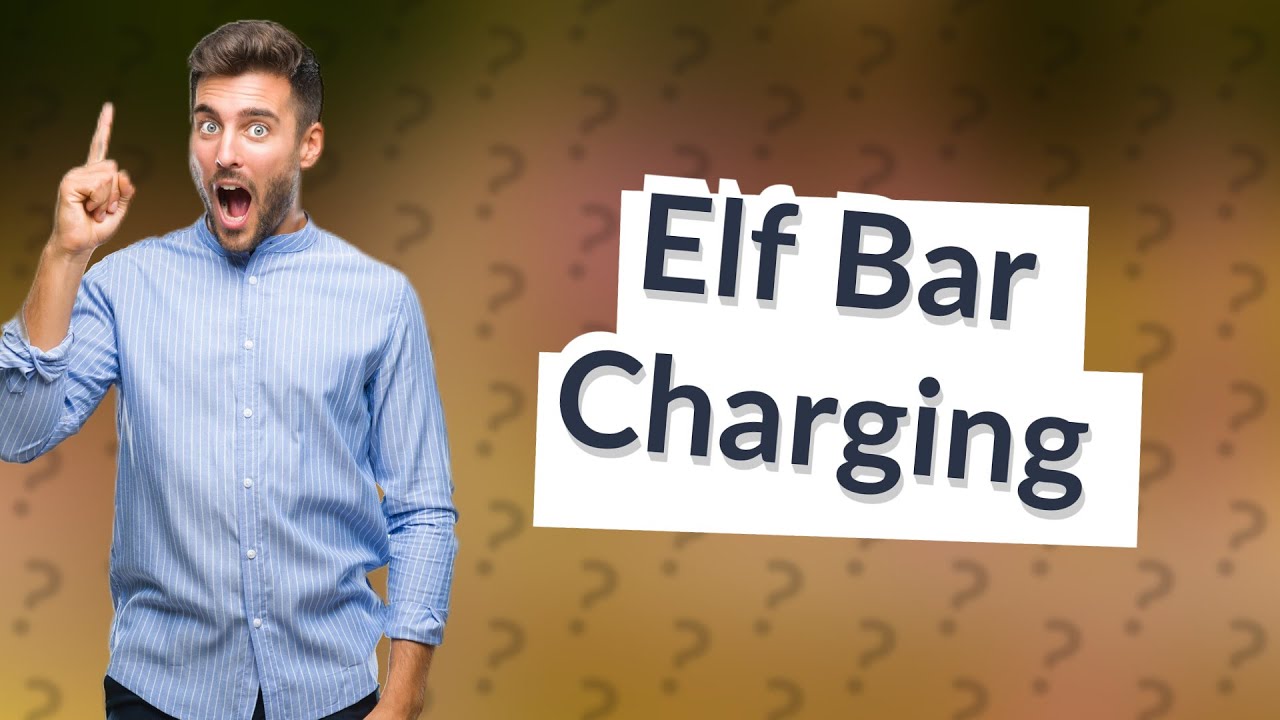 Can you hit Elf Bar right after charging? - YouTube