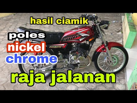 full chrome yamaha rx king orang Batam👍👍👍